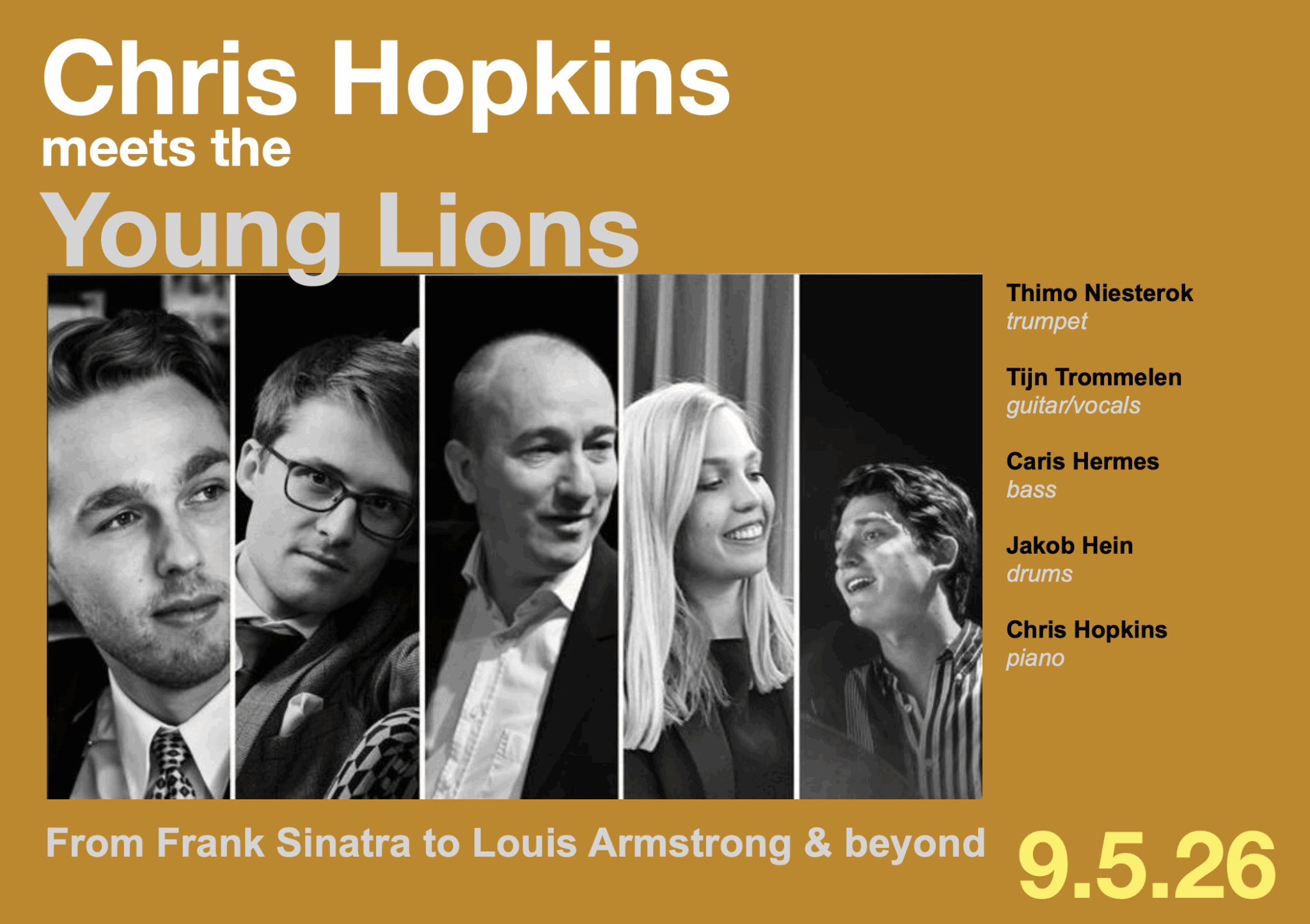 Mufab Aachen | Chris Hopkins & the Young Lions in der Area 28